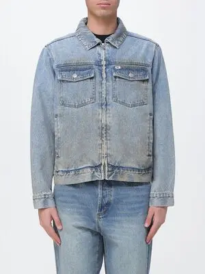Obey Bleached Cotton Denim Jacket - Indigo