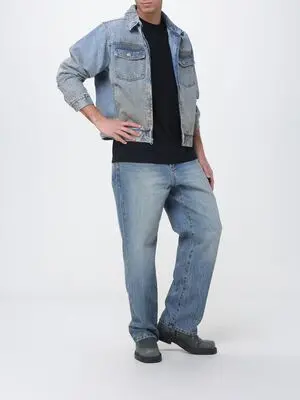 Obey Bleached Cotton Denim Jacket