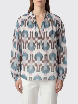 BAZAR DELUXE Printed Viscose Blouse - Multicolor