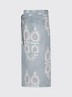 BAZAR DELUXE Printed Wrap Skirt - Multicolor