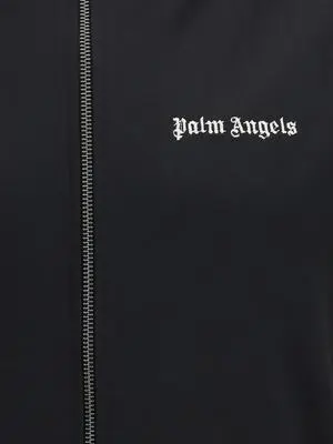 Palm Angels Acetate Zip Sweatshirt