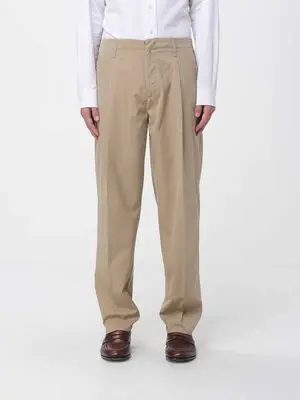 DONDUP Cotton Wide-leg Trousers - Brown