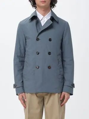 MOORER Double-breasted Trench Coat
