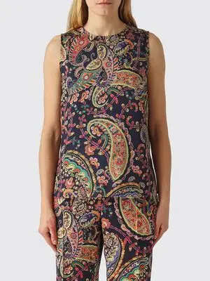 Etro Paisley Print Sleeveless Top