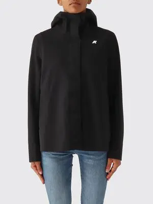 K-WAY Madalina Bonded Jersey Jacket - Black