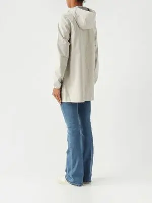 K-WAY Waterproof Jacket With Hood - Beige
