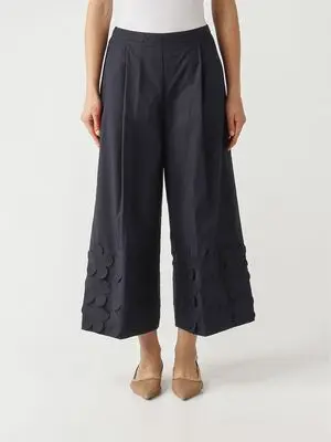 MEIMEIJ Cropped Cotton Trousers