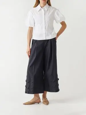 MEIMEIJ Cropped Cotton Trousers