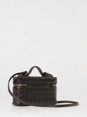 Bottega Veneta Intrecciato Calfskin Leather Mini Handbag - Brown