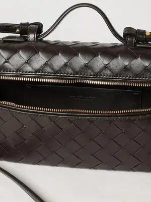 Bottega Veneta Intrecciato Calfskin Leather Mini Handbag - Brown