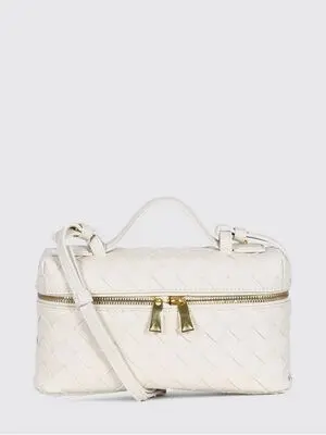 Bottega Veneta Intrecciato Calfskin Leather Mini Handbag - Gold