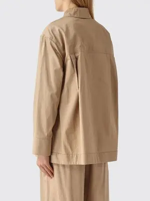 Max Mara Cotton Poplin Blouse - Camel
