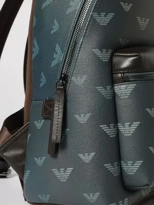 Emporio Armani Monogram Backpack