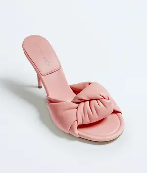 Bottega Veneta Cherry Mule - Blush