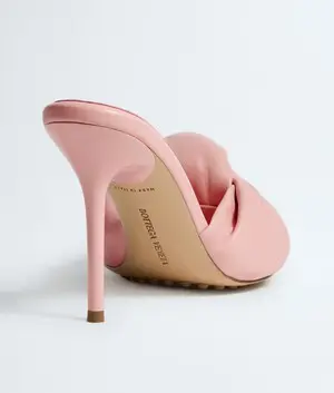 Bottega Veneta Cherry Mule - Blush