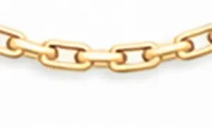 Argento Vivo Dainty Mariner Chain Necklace - Gold