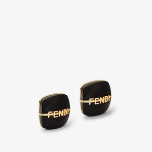 Fendi Graphy Earrings - Black