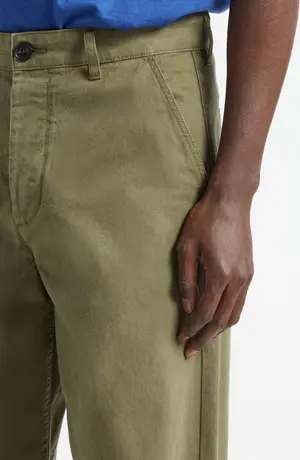 NOAH Double Pocket Buckle Back Chinos