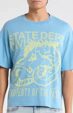 PACSUN State Dept. Cotton Graphic T-shirt