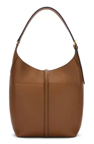 DEMELLIER The Siena Leather Bucket Bag - Tan