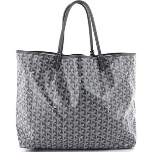 Goyard Saint Louis Tote Coated Canvas Gm - Grey
