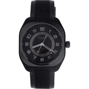 Hermès H08 39mm Automatic Watch - Black