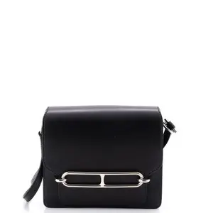 Hermès Roulis Bag Evergrain 18 Black