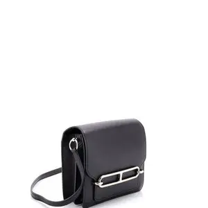 Hermès Roulis Bag Evergrain 18 - Black