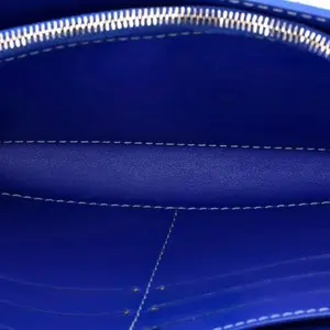 Goyard Varenne Continental Wallet With Strap Coated Canvas - Blue