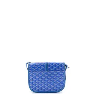 Goyard Belvedere Ii Messenger Bag Coated Canvas Pm - Blue