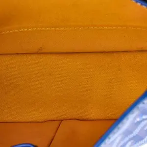 Goyard Belvedere Ii Messenger Bag Coated Canvas Pm - Blue