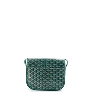 Goyard Belvedere Ii Messenger Bag Coated Canvas Pm - Green