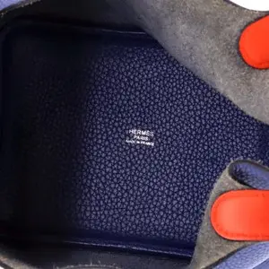 Hermès Picotin Lock Bag Clemence Pm - Blue
