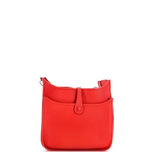 Hermès Evelyne Bag Gen Iii Clemence Pm - Red