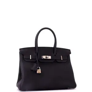 Hermès Birkin Handbag Togo 30 - Black