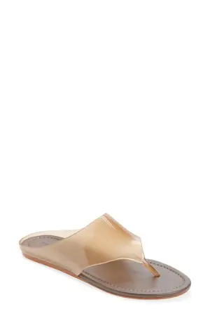 Farm Rio Jelly Flat Flip Flop - Walnut