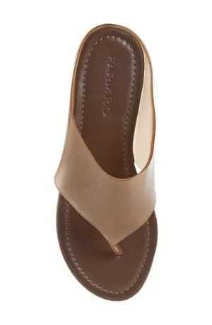 Farm Rio Jelly Flat Flip Flop - Walnut