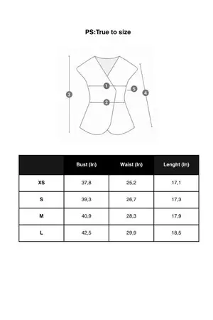 NOCTURNE Open-back Tailored Top