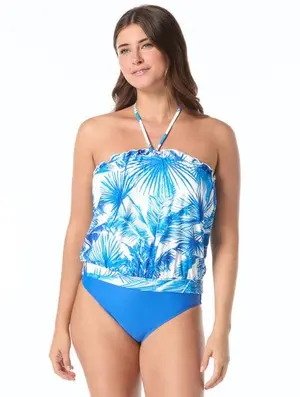 COCO REEF Infinity Bandeau Tankini Top D-cup