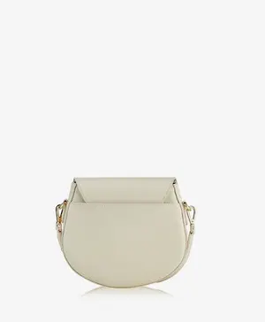 Gigi New York Sophia Saddle Bag - Ivory
