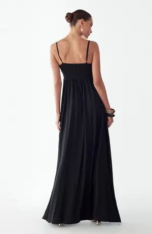 ST MRLO Aster Maxi Dress - Black