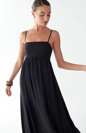 ST MRLO Aster Maxi Dress - Black