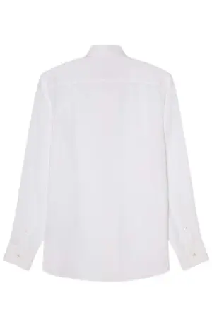 Robert Talbott Morgan Linen Shirt - White