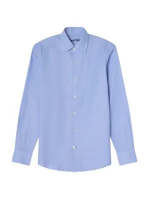 Robert Talbott Morgan Giro Inglese Shirt - Blue