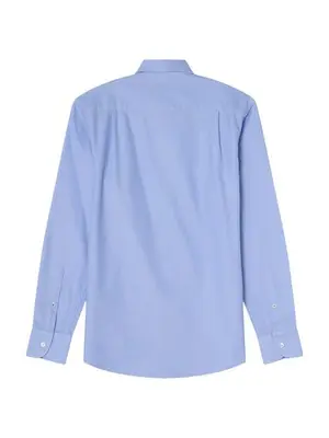 Robert Talbott Morgan Giro Inglese Shirt - Blue