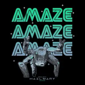 PROJECT HAIL MARY Amaze Rocky Short Sleeve Graphic T-shirt