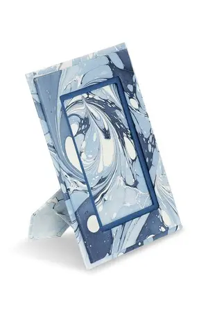 INNER CHILD Hand-marbled Picture Frame4x6 - Ocean Wave