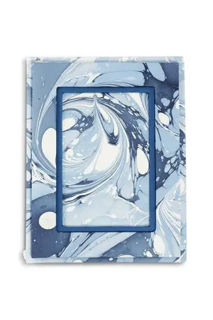 INNER CHILD Hand-marbled Picture Frame4x6 - Ocean Wave
