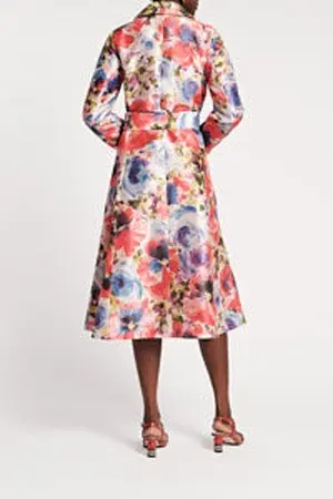 FRANCES VALENTINE Lucille Wrap Dress