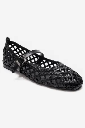 PROLOGUE SHOES Doux Woven Ballet Flat